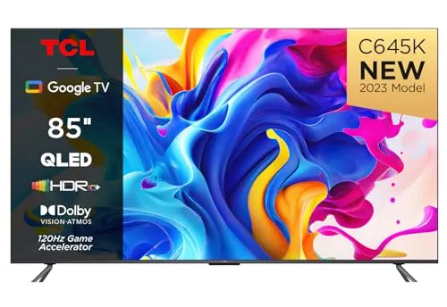TCL 85C645K: 85-Inch QLED 4K Ultra HD Smart TV TCL - Full Review ⭐