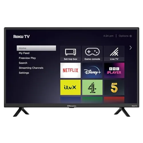 EMtronics EM32ROK: 32-inch Roku TV HD Ready 720p Smart TV EMtronics ...